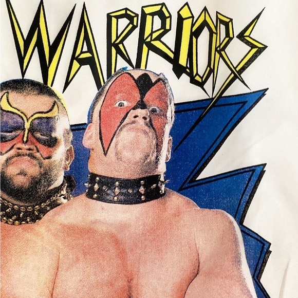 WWE | Jackets & Coats | Vintage Wwf Wcw Wrestling Road Warriors Animal ...